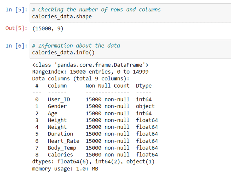 Calories Burnt Prediction Project using Machine Learning - Nomidl Calories Burnt Prediction Project using Machine Learning - Nomidl