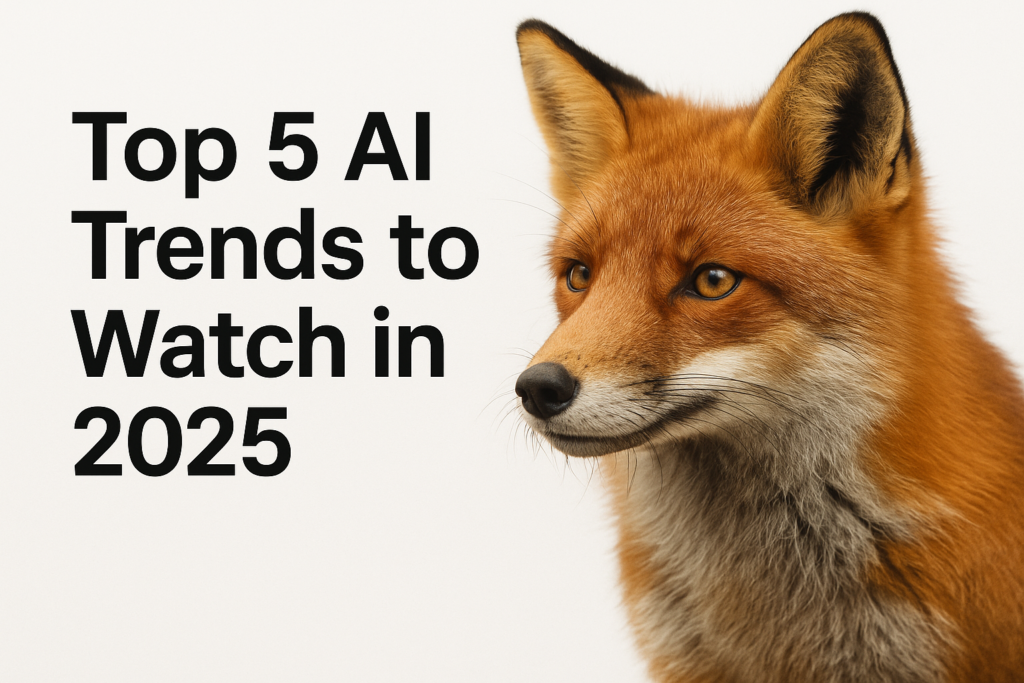 Top 5 AI Trends to Watch in 2025 - Nomidl