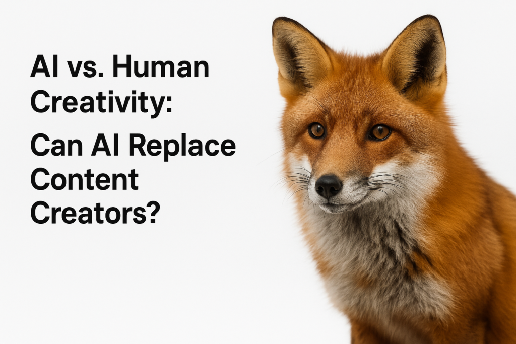 AI vs. Human Creativity: Can AI Replace Content Creators? - Nomidl