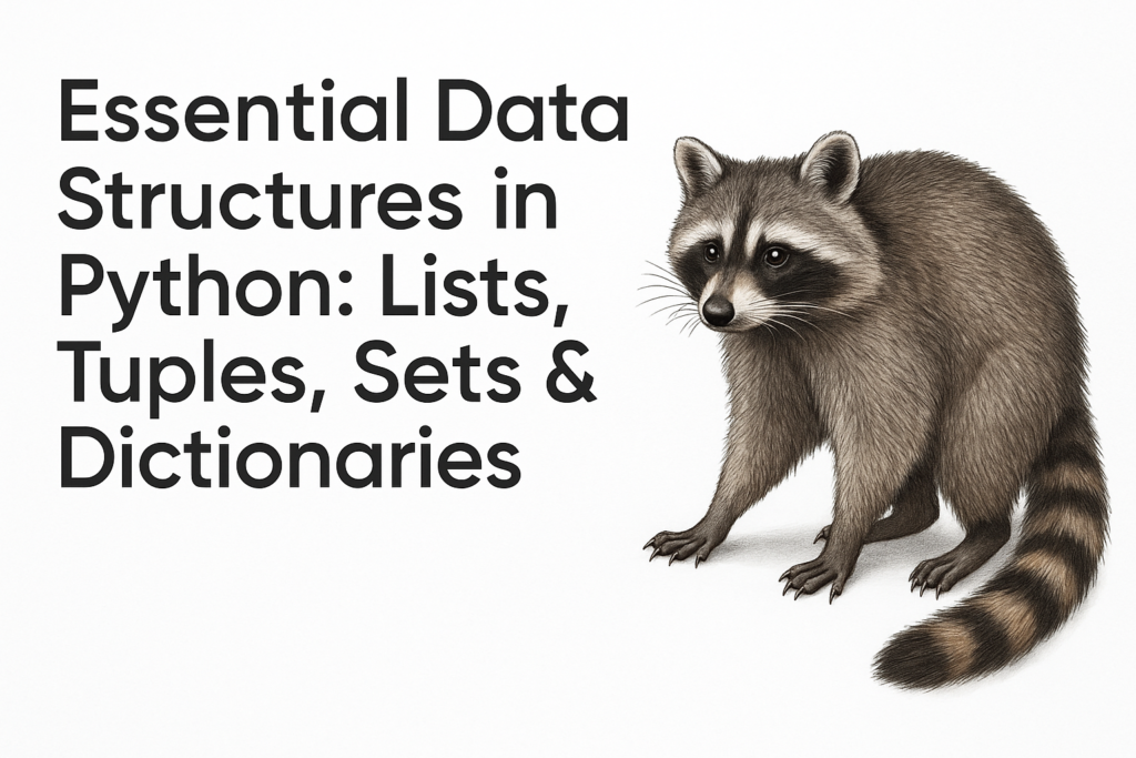 Essential Data Structures in Python: Lists, Tuples, Sets & Dictionaries ...